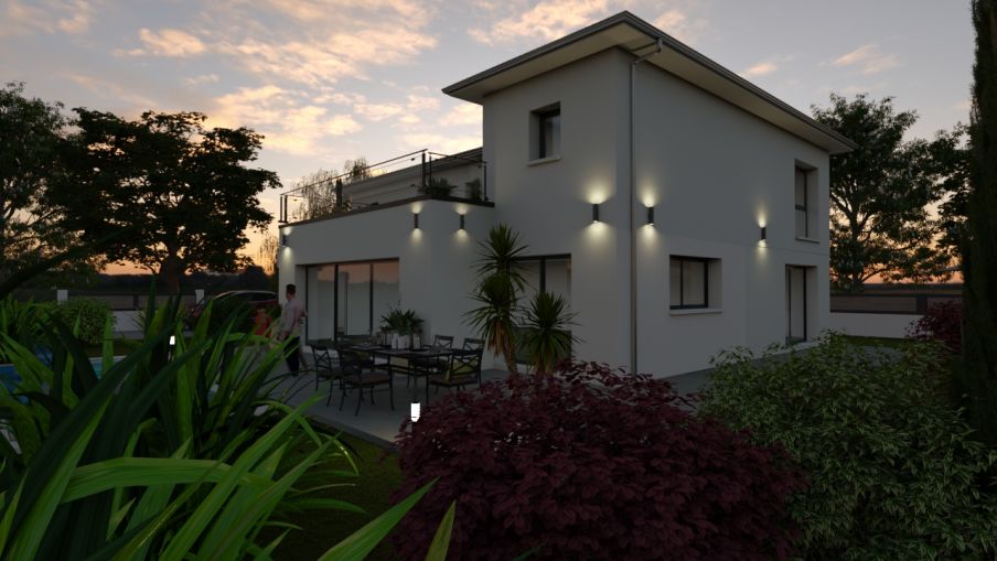 Construire sa maison contemporaine Cournonsec - Constructeur Lattes (34)
